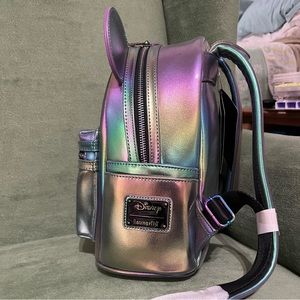 Loungefly | Bags | Loungefly X Disney Oil Slick Holographic Mickey ...